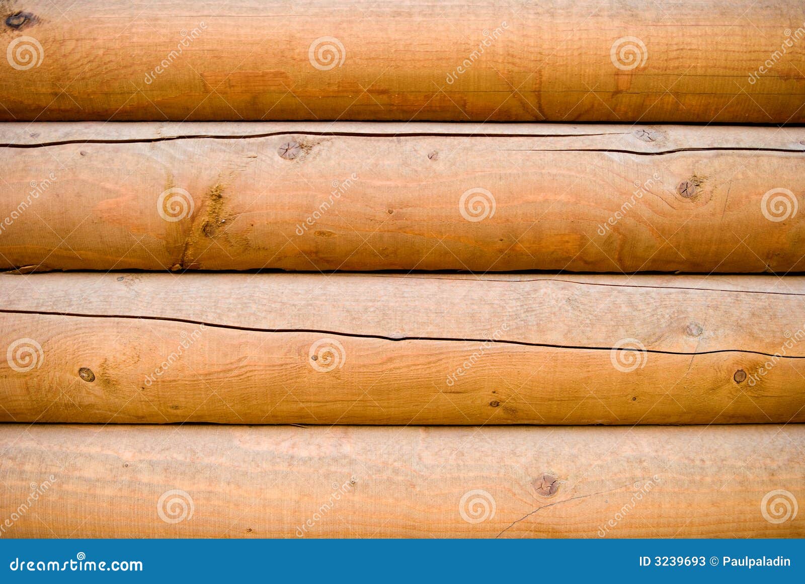 Log wall stock image. Image of logs, natural, ancient - 3239693