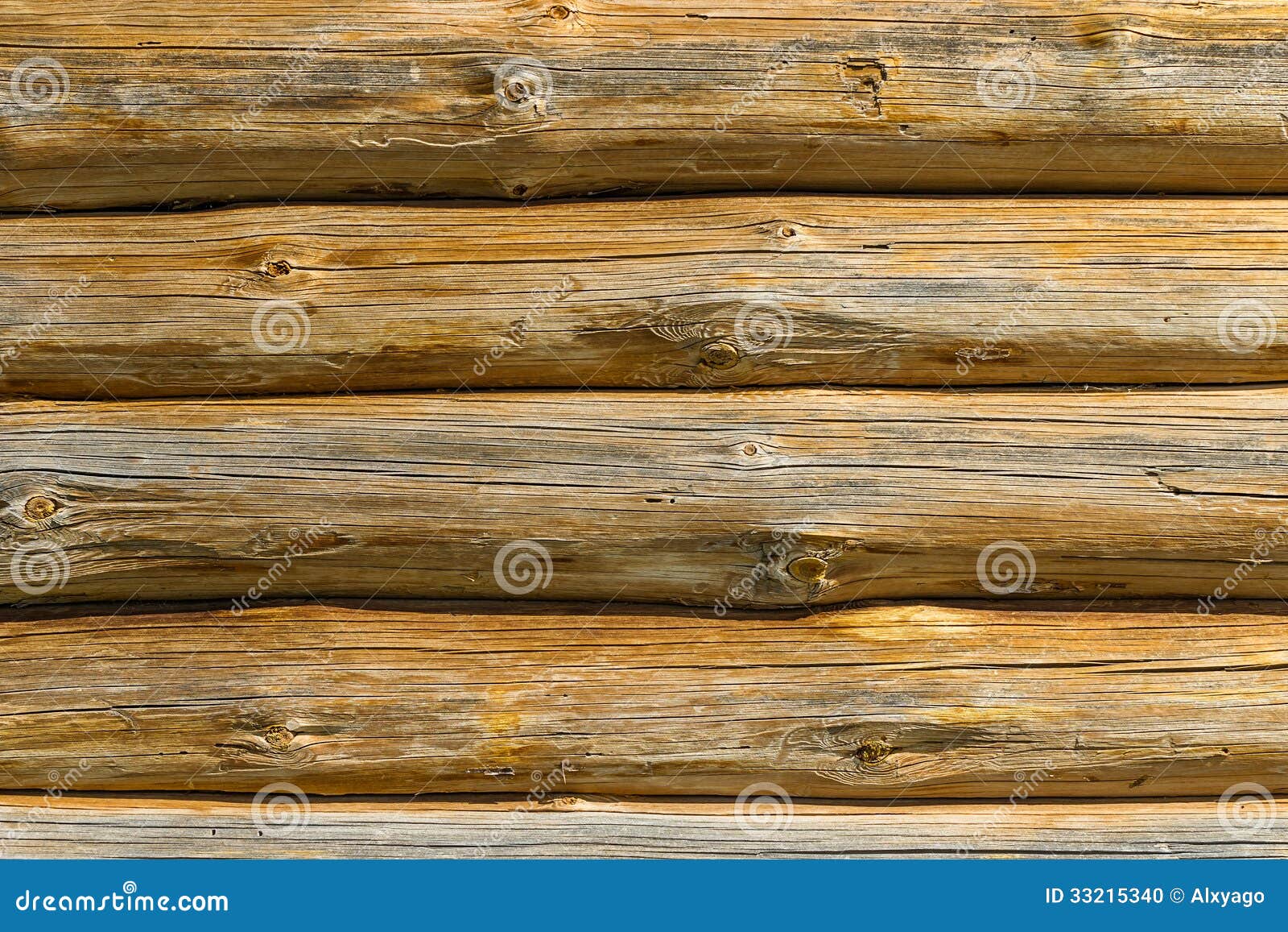 Log wall stock photo. Image of textured, striped, cracked - 33215340