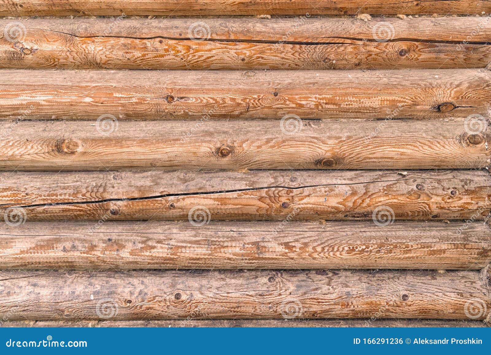 Log Wall Texture for Background Stock Photo - Image of carpentry ...