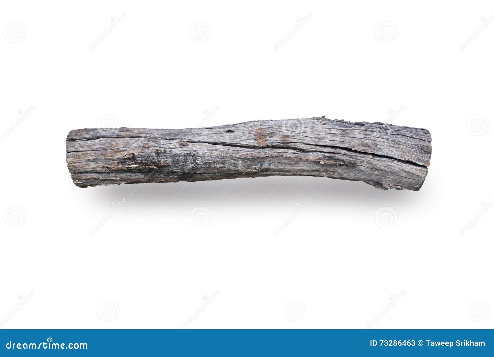 à¸´log Wood Isolated on White Background Stock Image - Image of ...