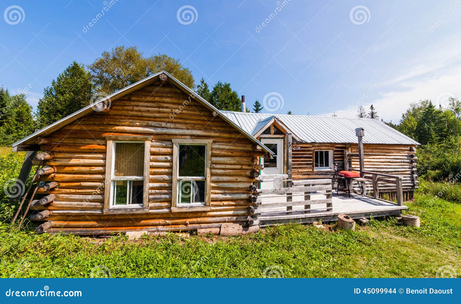 Log Wood Shack stock photo. Image of weathered, building - 45099944