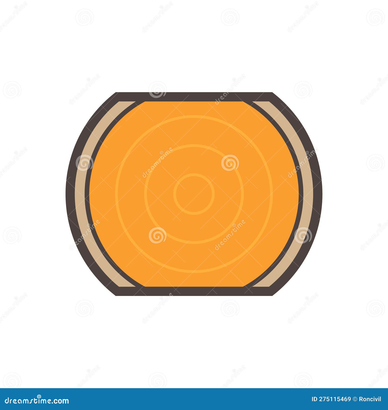 Log Wood or Timber Vector Icon Design Stock Vector - Illustration of ...