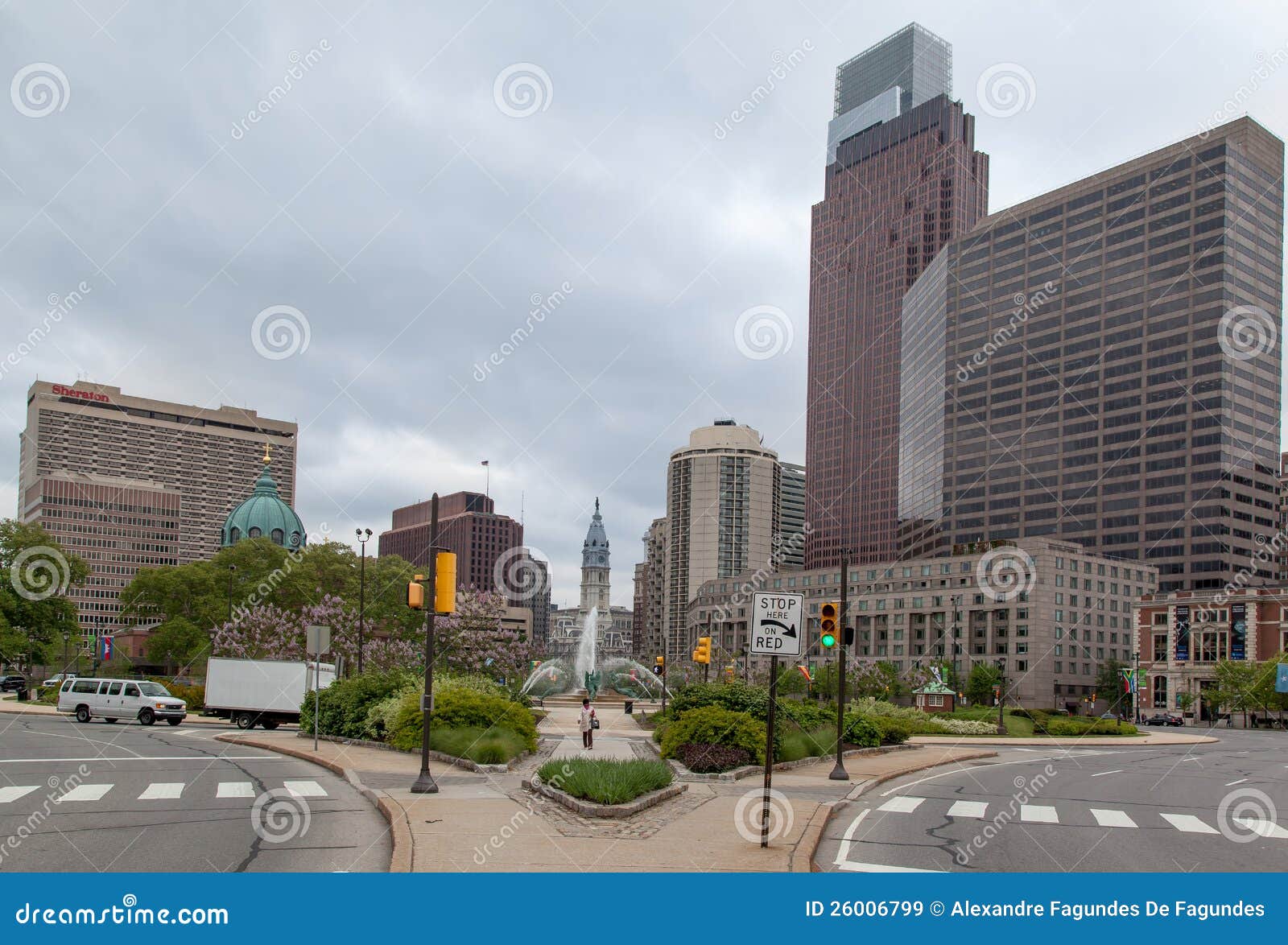 Logan Square Philadelphia editorial stock image. Image of sculpture ...