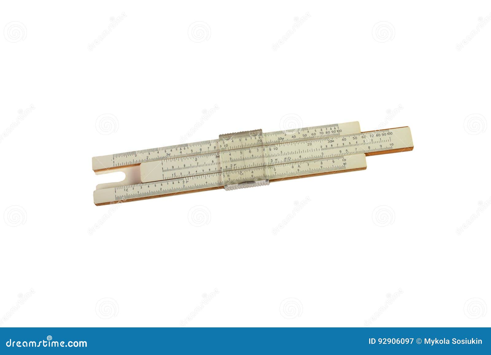 Logarithm ruler isolated stock image. Image of logarithms - 92906097