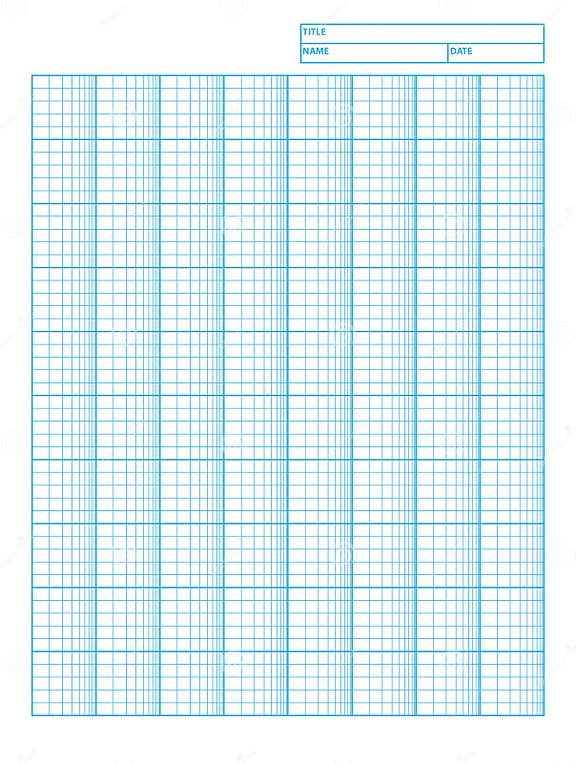 Logarithmic Engineering Graph Paper Stock Vector - Illustration of ...