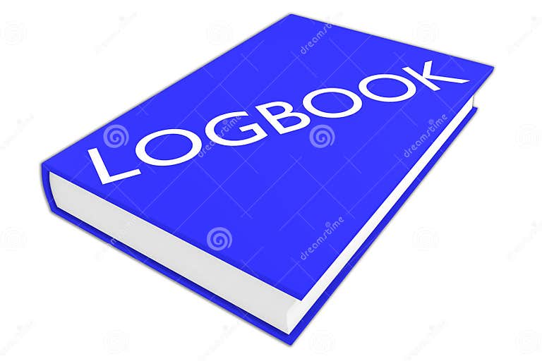 Logbook - Administrative Concept Stock Illustration - Illustration of ...