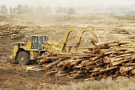 Logging Equipment 6 stock image. Image of heavy, lumber - 1225761