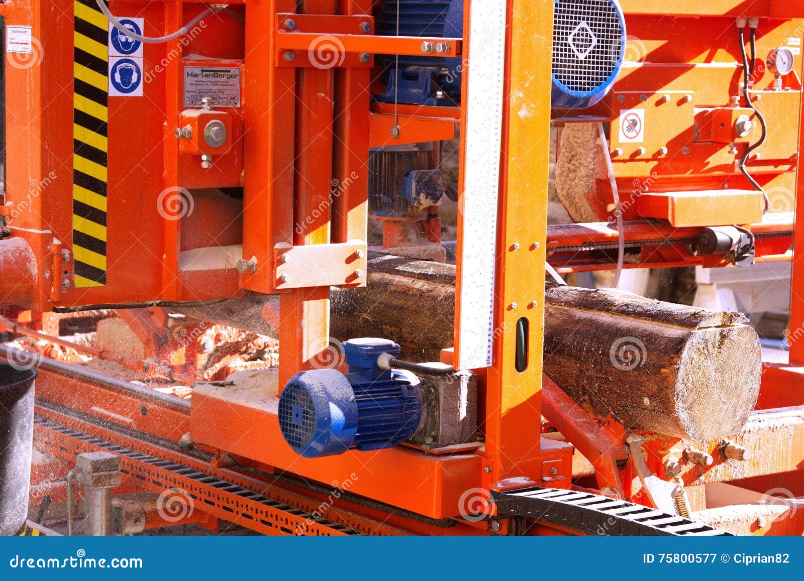 Logging Industry - Timber Making Equipment Editorial Photography ...