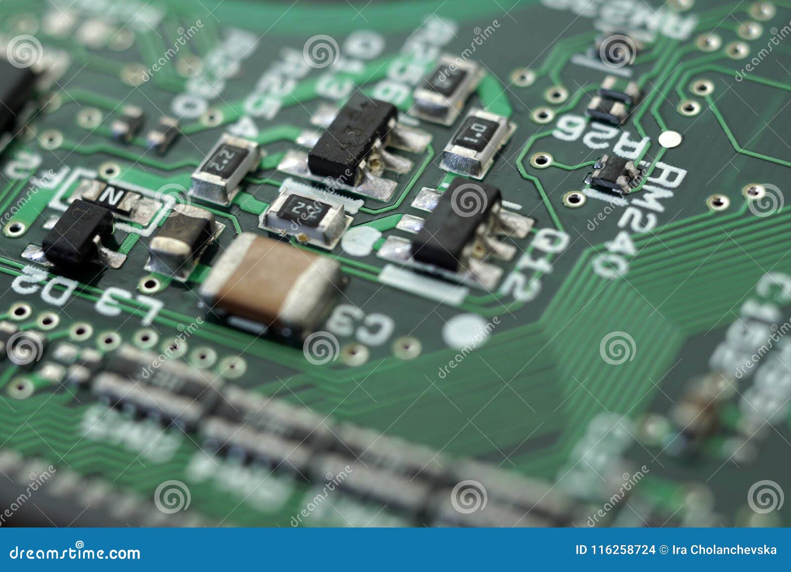 Logic board stock photo. Image of abstract, controller - 116258724
