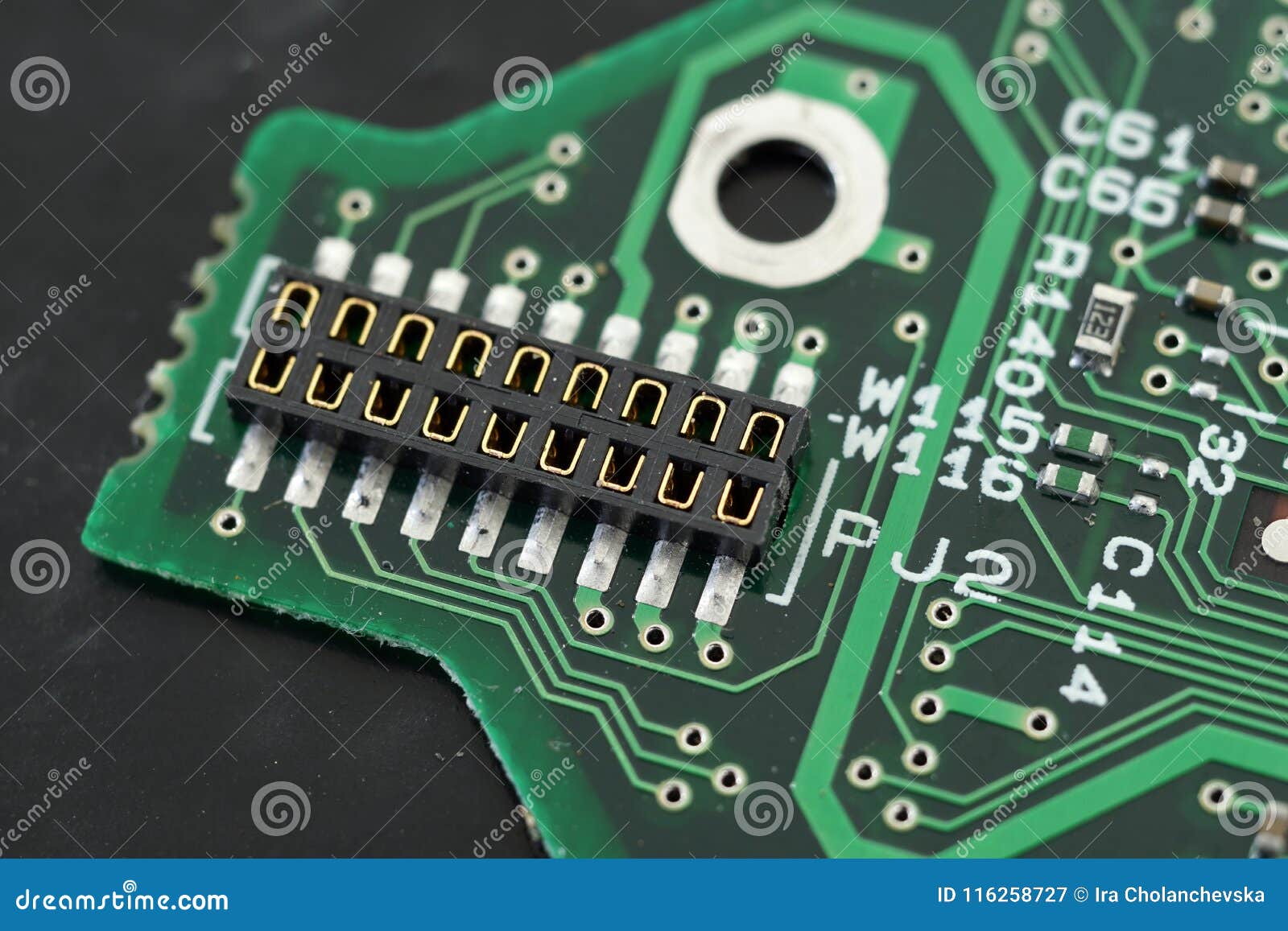 Logic board stock image. Image of black, abstract, defocus - 116258727