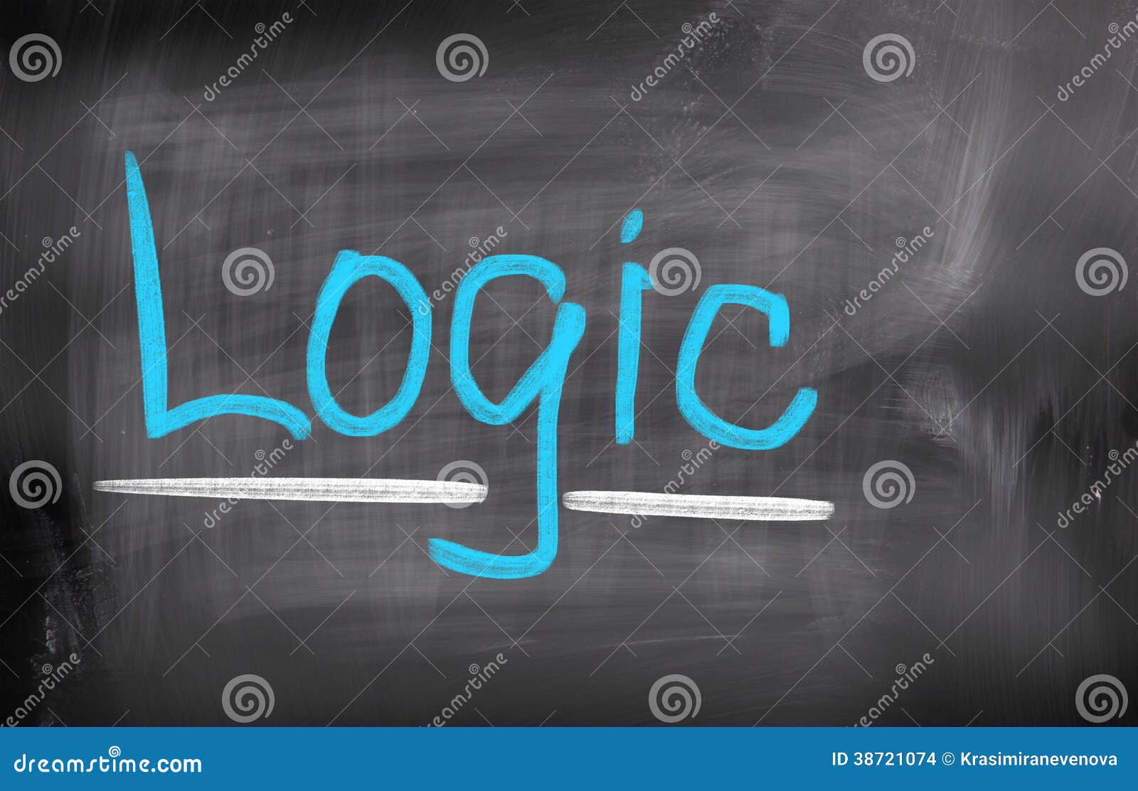 Logic Concept stock photo. Image of blackboard, student - 38721074