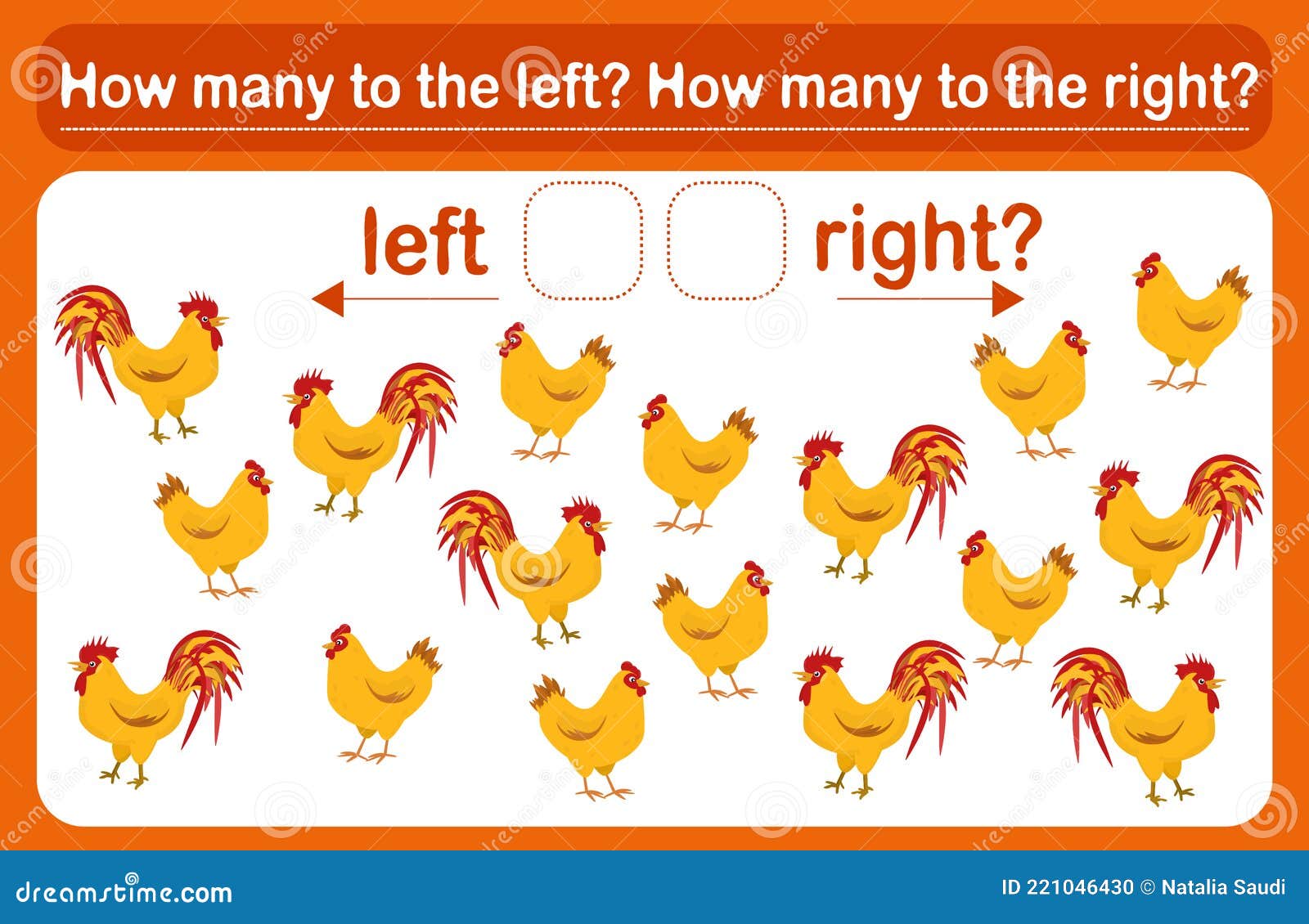 Spatial Orientation For Kids With Cute Cartoon Stegosaurus ...