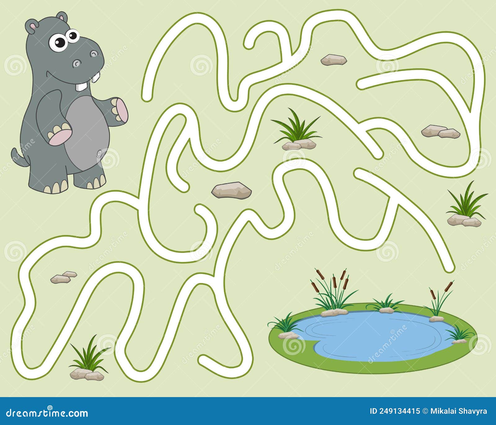 Visual Pathway Medical Vector Illustration Diagram | CartoonDealer.com ...