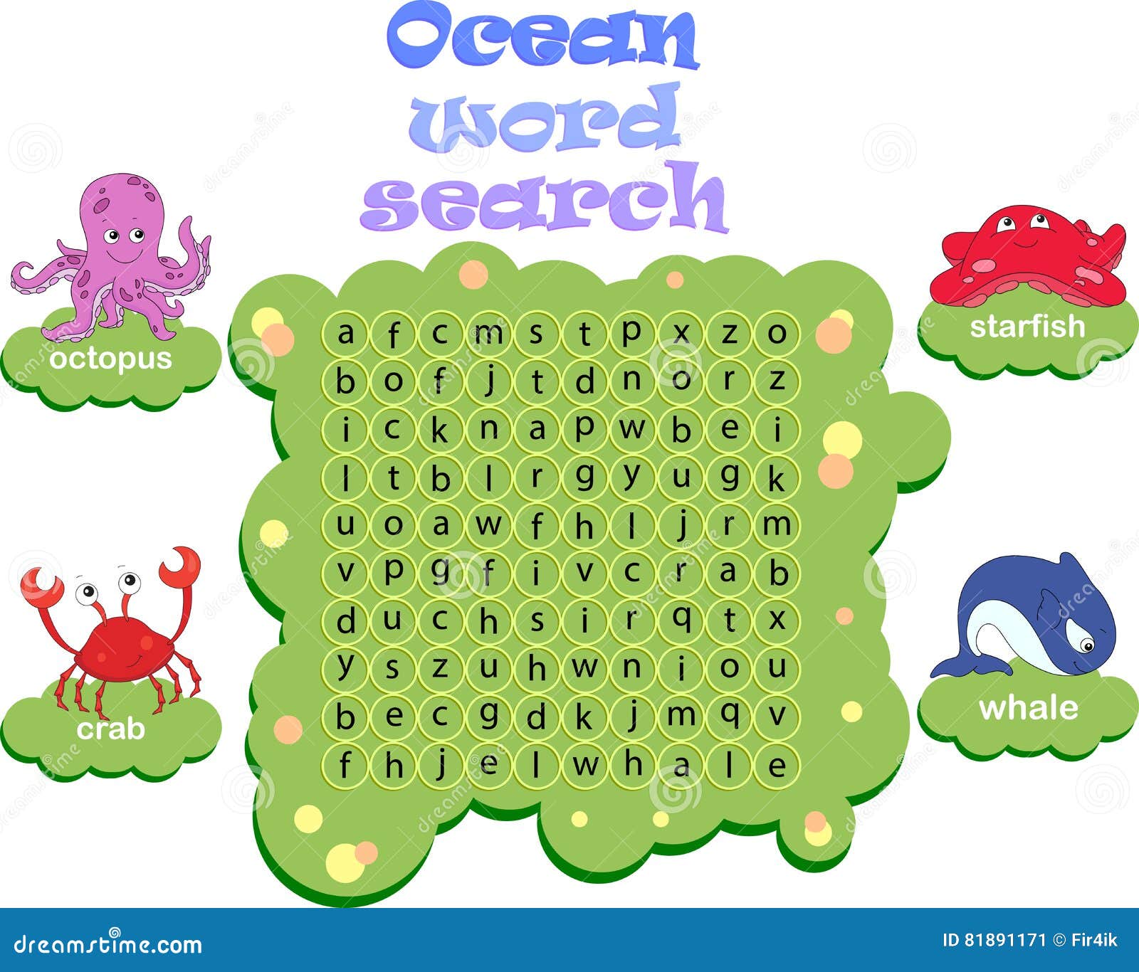 Logic Game for Learning English. Find the Hidden Words by Vertical or ...