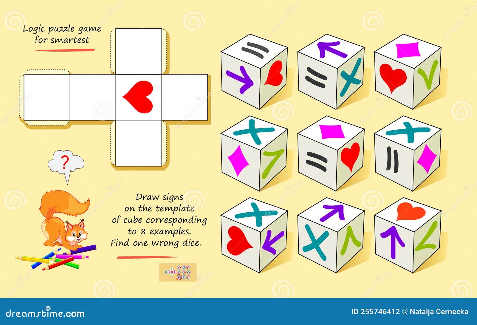 How To Draw Cube In Perspective. 3D Cube Drawing Process Cartoon Vector ...