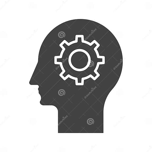 Logic icon vector image. stock vector. Illustration of intelligence ...