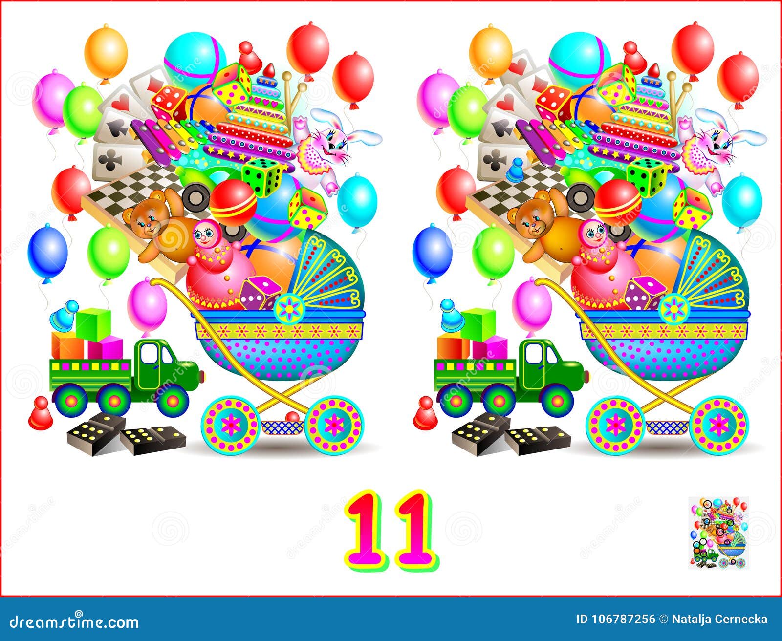 Find Number 11 Stock Illustrations – 9 Find Number 11 Stock ...