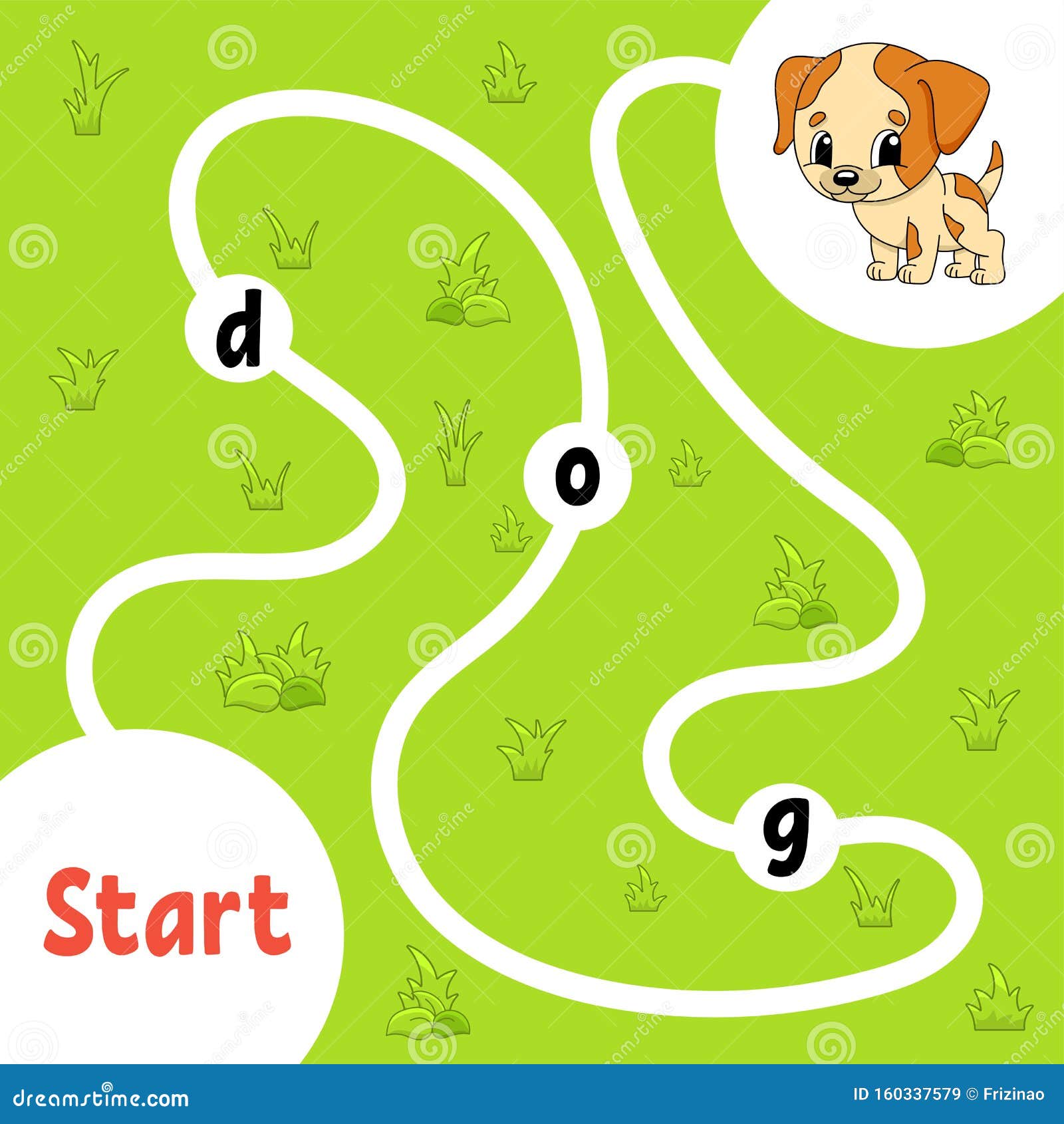 Logic Puzzle Game. Learning Words for Kids. Find the Hidden Name ...