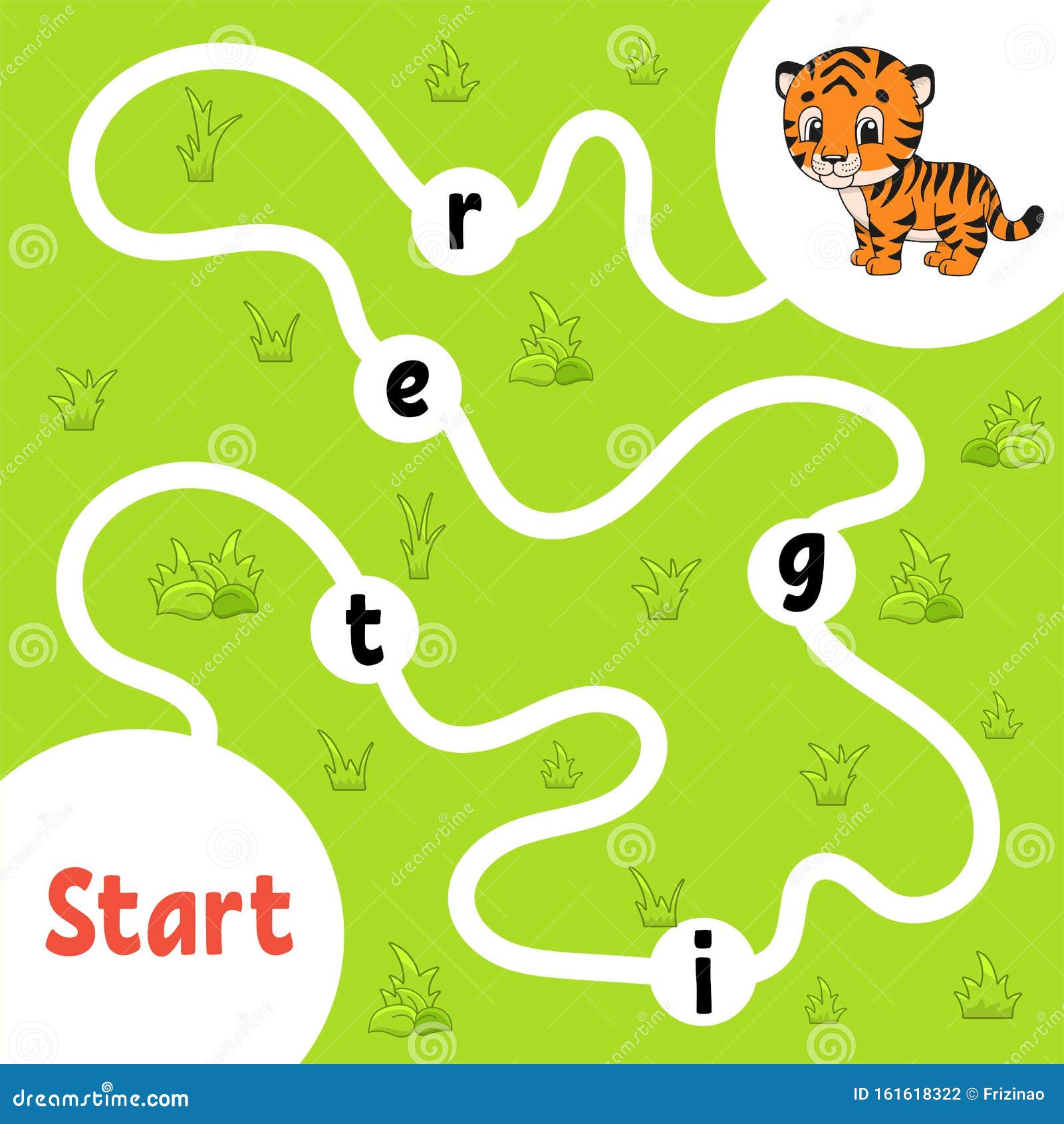 Logic Puzzle Game. Learning Words for Kids. Find the Hidden Name ...