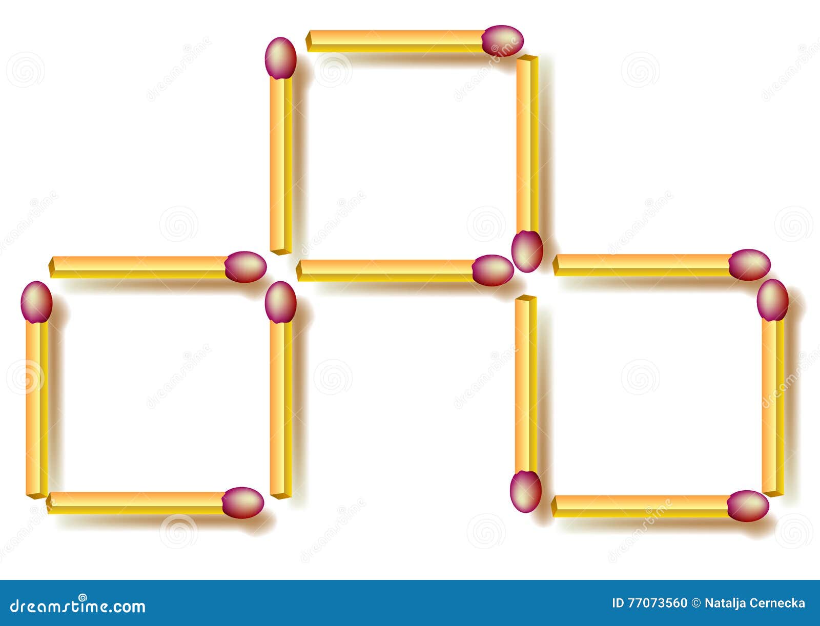 Set Of Two Outline Matchsticks. Hand Drawn Outline Sketch Of Matches ...