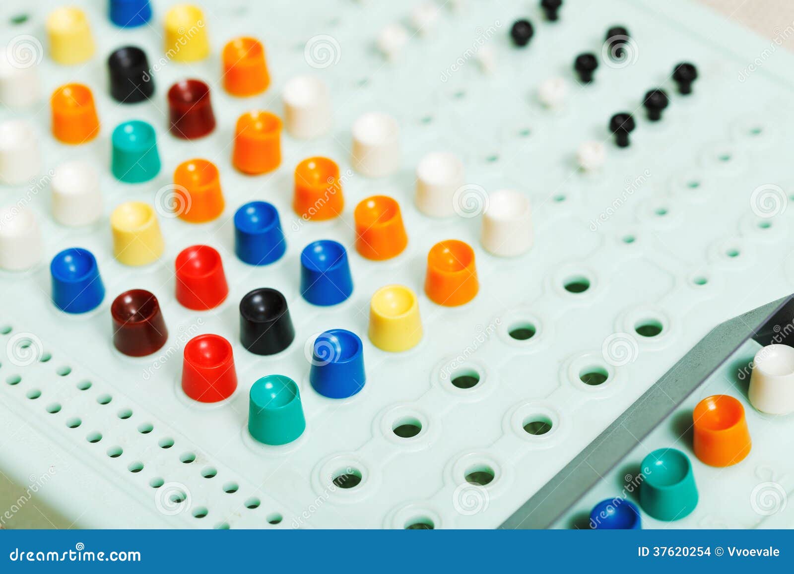 Logical Board Game - Guess Code Stock Photo - Image of equipment, chip ...