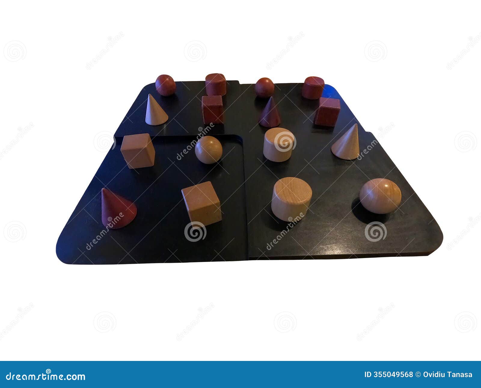 Logical Puzzles Quantik Game, Isolated on White Background Stock ...