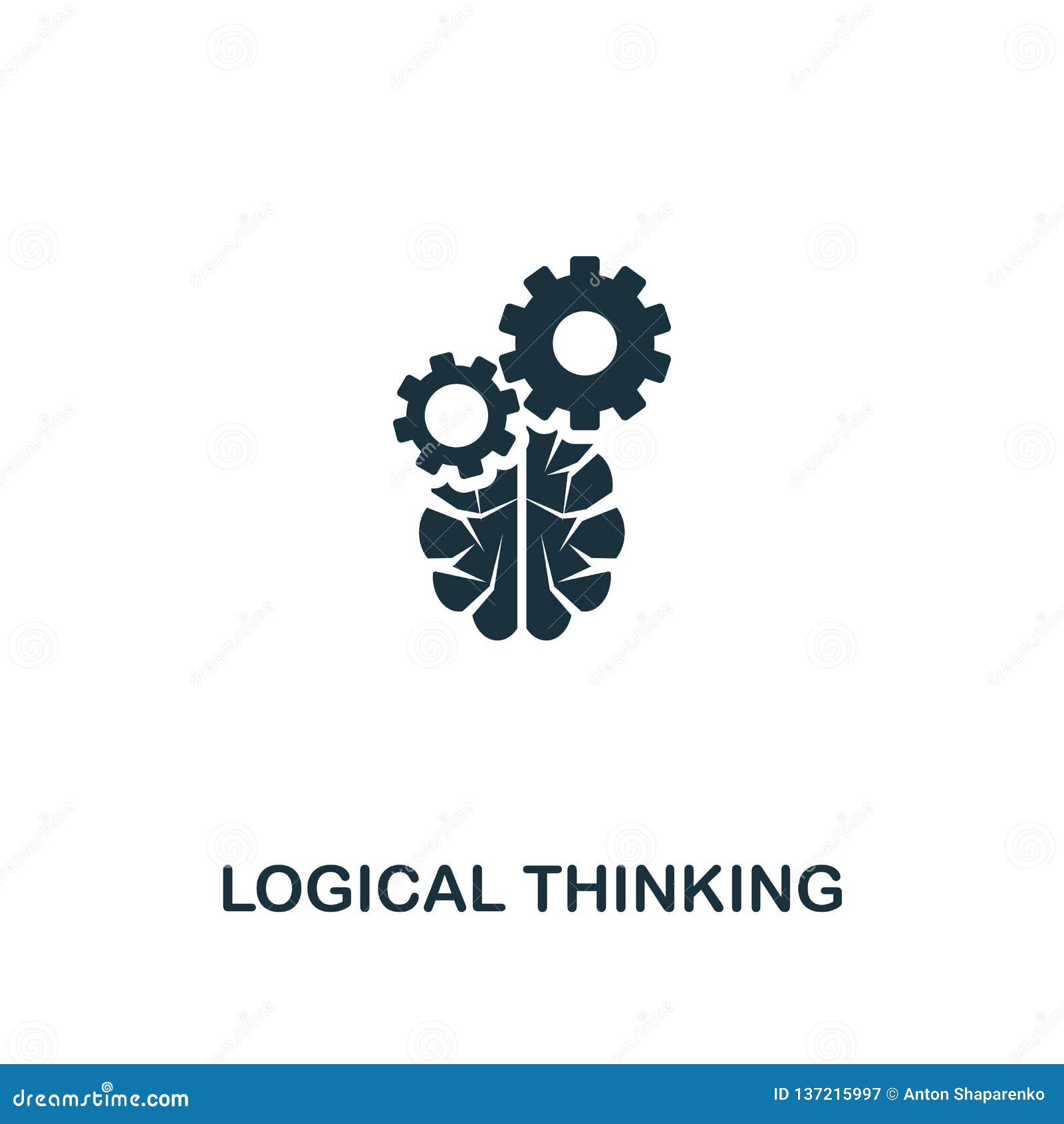 Logical Thinking Icon. Premium Style Design from Personality Icon ...