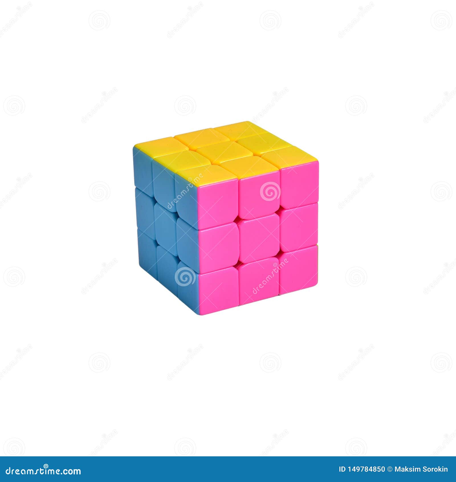 Logical Cube Couple Construction Royalty-Free Stock Photography ...