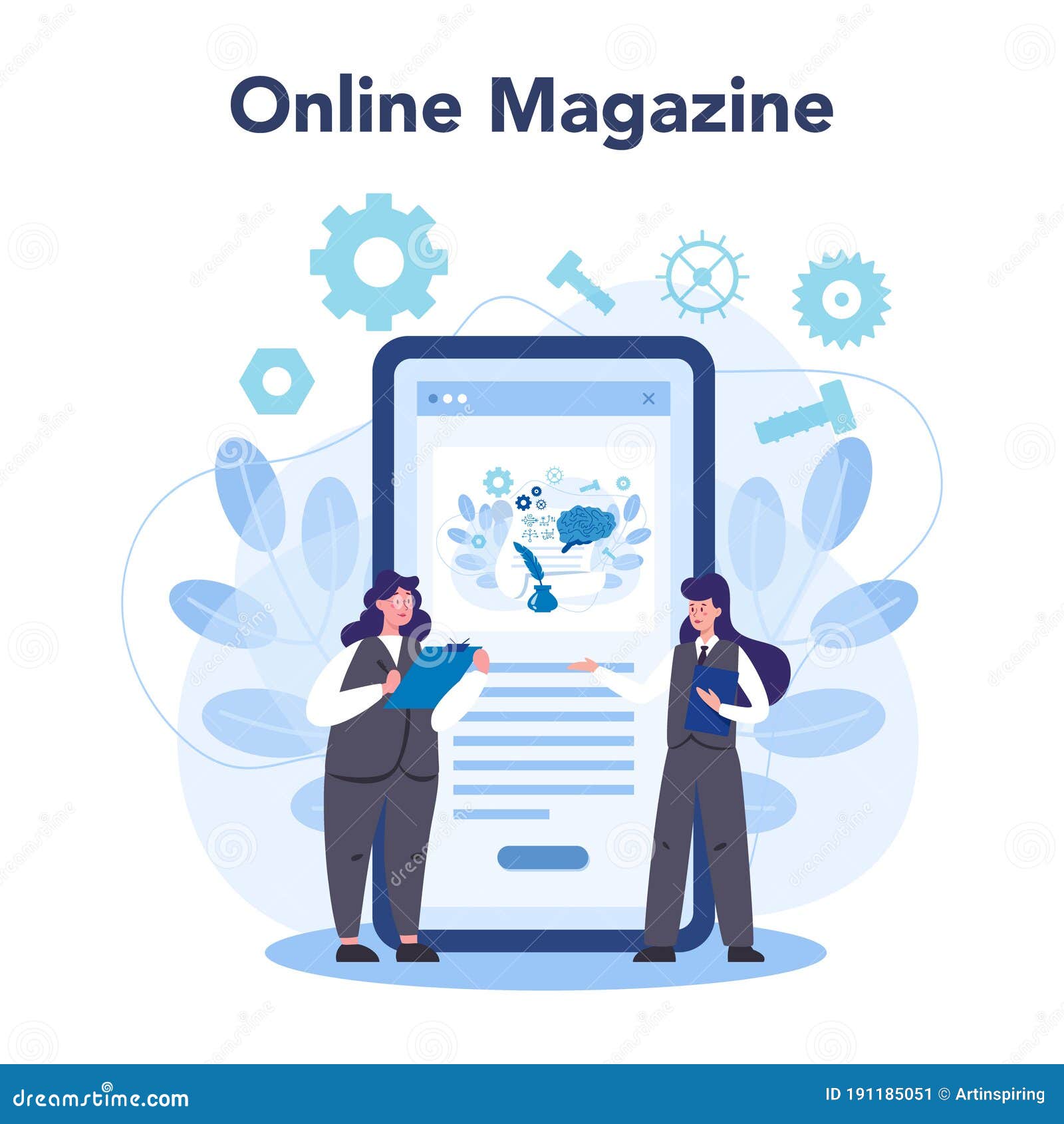 Logician Online Service or Platform. Scientist Systematicly Study Stock ...