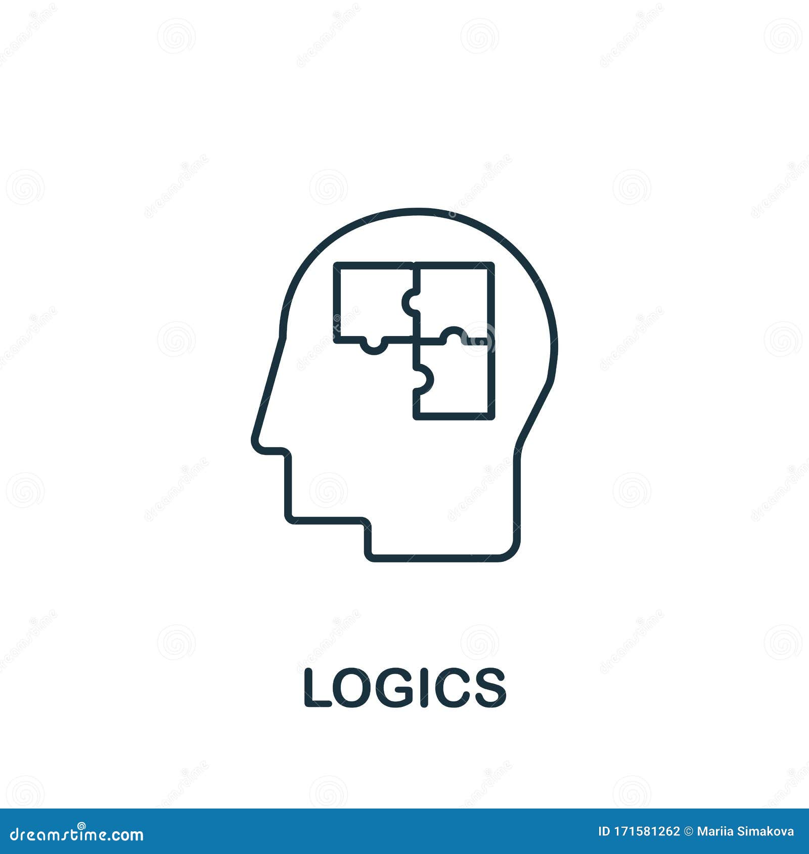 Logics Icon from Science Collection. Simple Line Element Logics Symbol ...