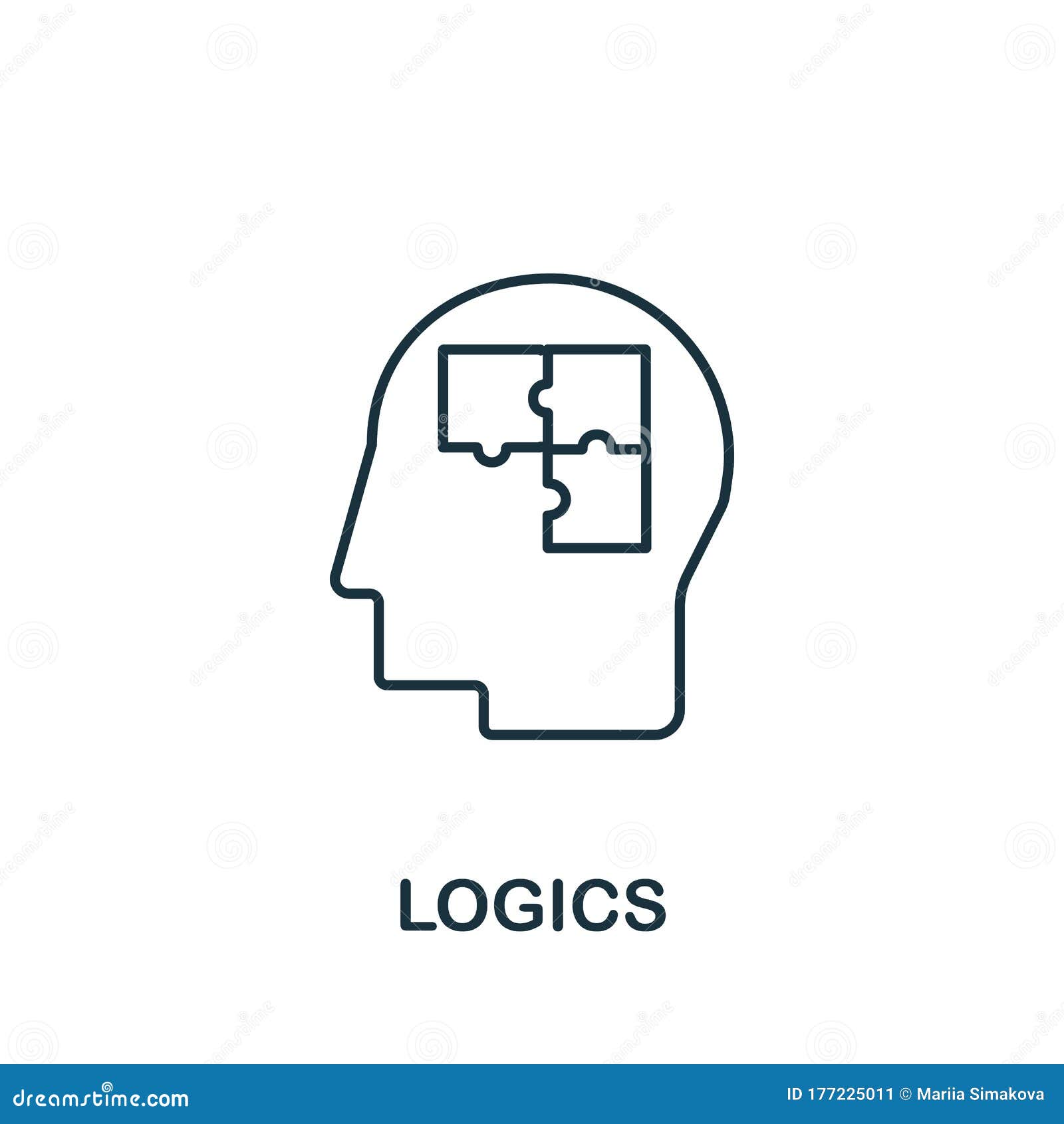 Logics Icon from Science Collection. Simple Line Element Logics Symbol ...