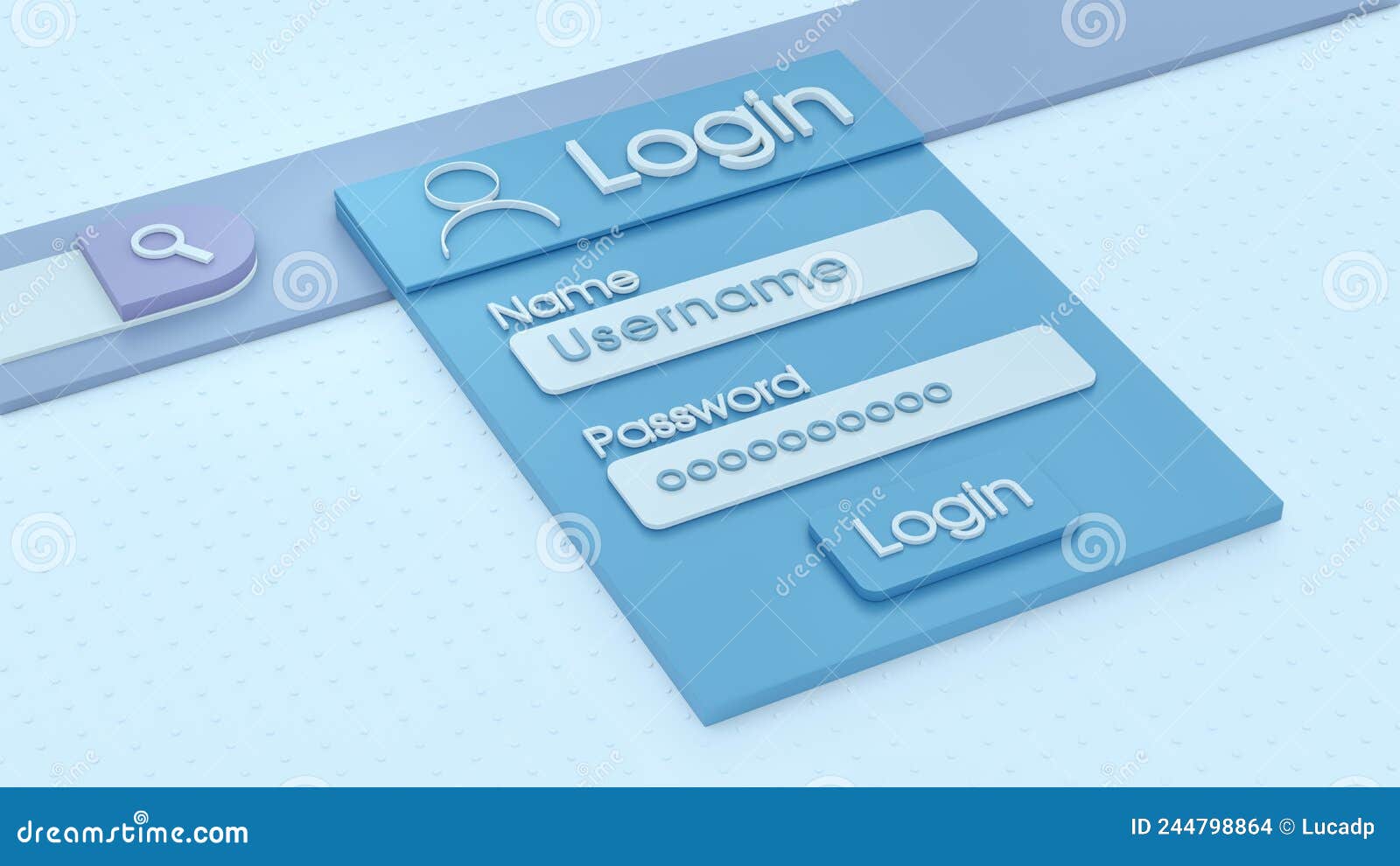 Login account stock illustration. Illustration of input - 244798864