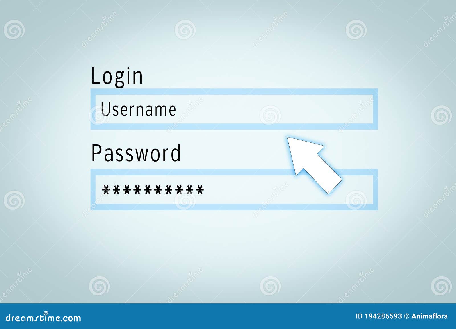 Login To Account. Password Security Access On Laptop. Verification Code ...