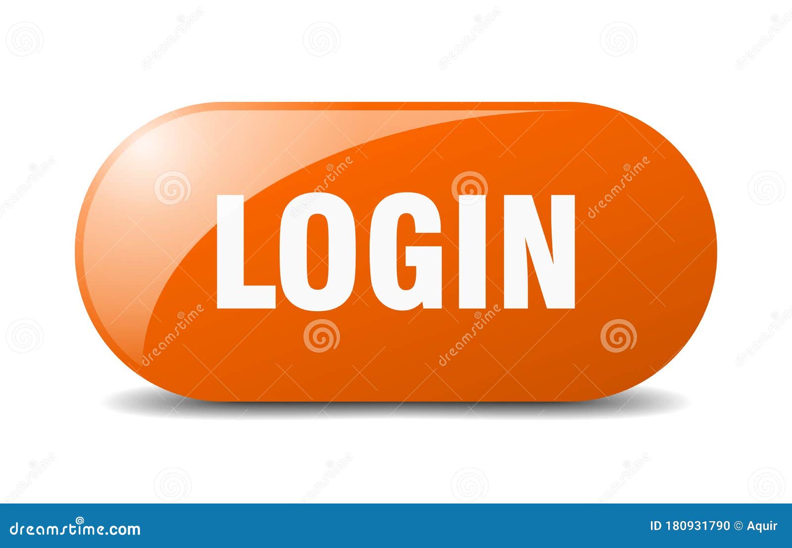 Login Button. Login Sign. Key. Push Button Stock Vector - Illustration ...