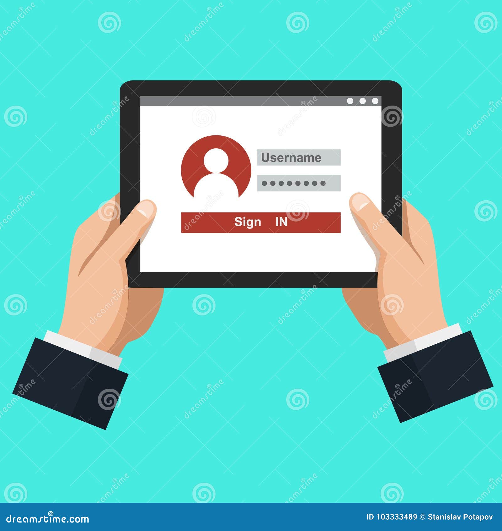 Login Concept,data Protection, Internet Security Icon, Infographic ... Login Concept,data Protection, Internet Security Icon, Infographic ...