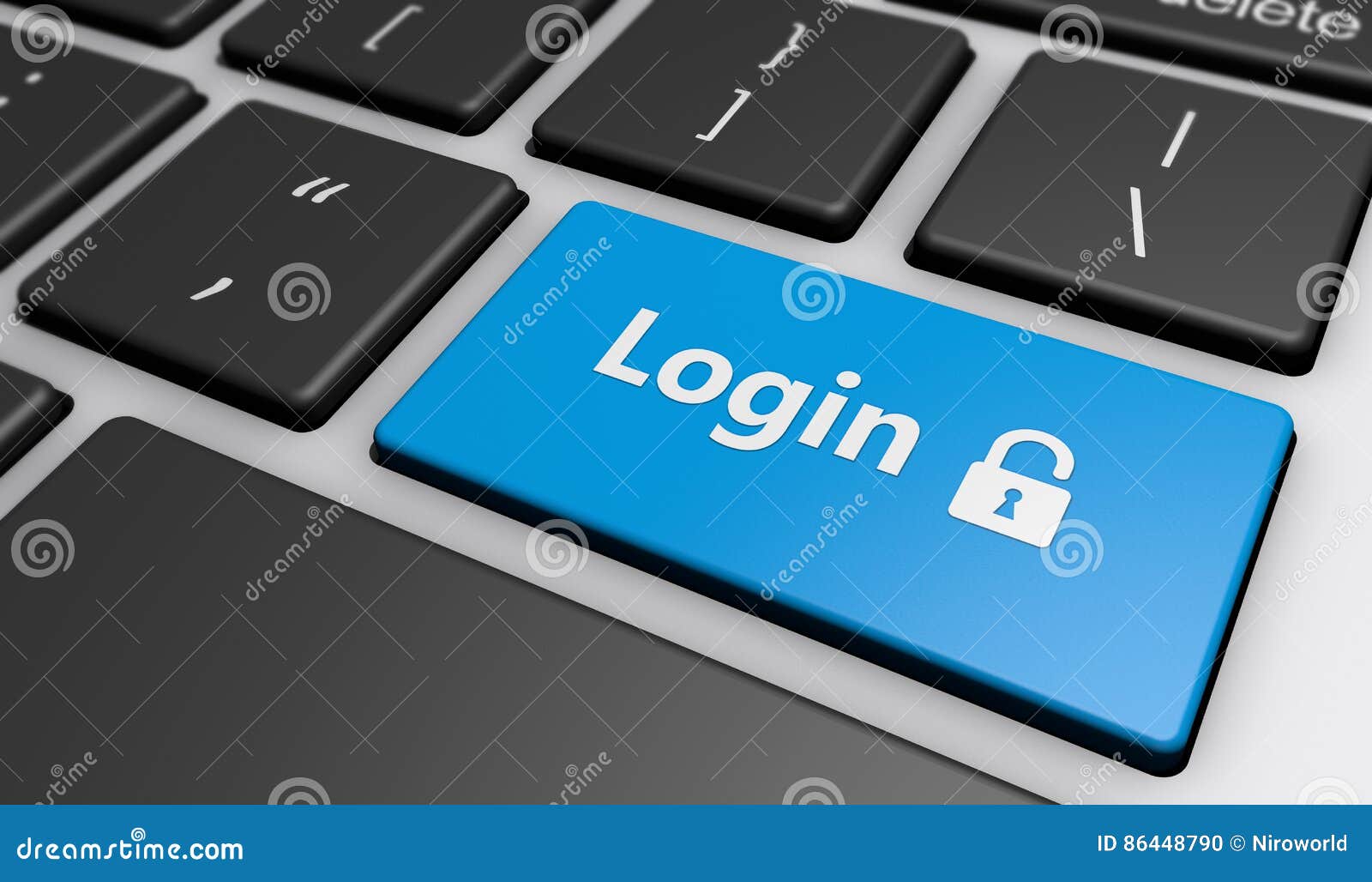 Login Icon Computer Button stock illustration. Illustration of page ...