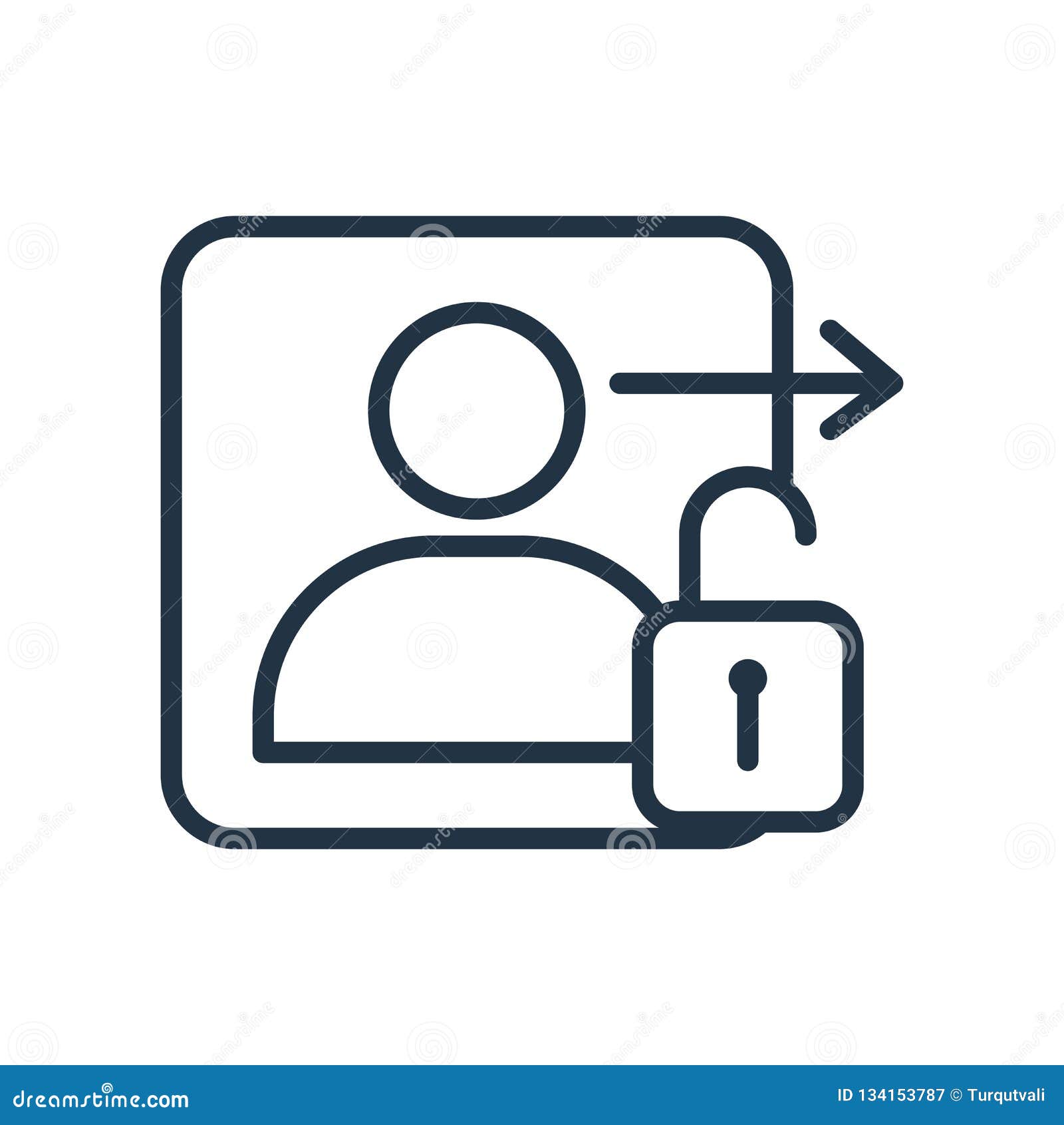 Login Icon Vector Isolated on White Background, Login Sign Stock Vector ...