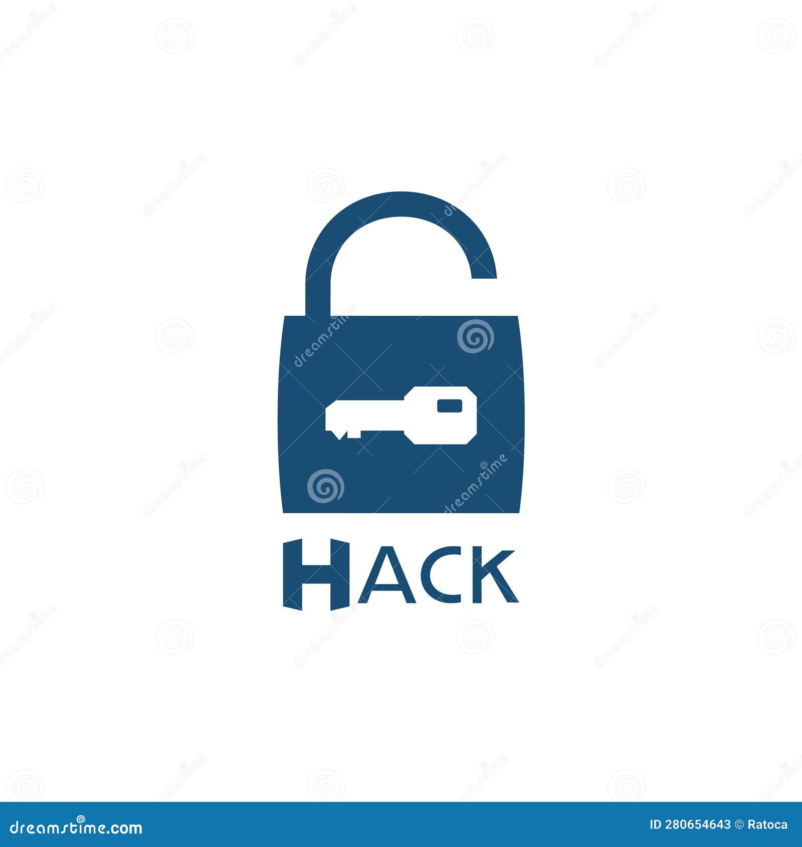 Login lock symbol stock vector. Illustration of close - 280654643