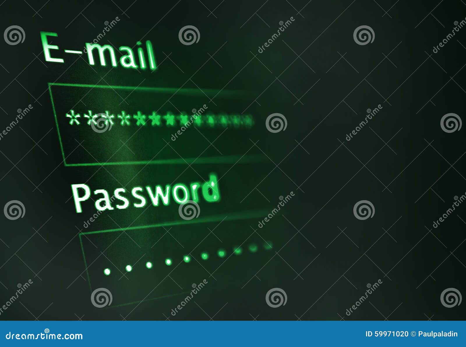 Login and password stock photo. Image of password, hacker - 59971020