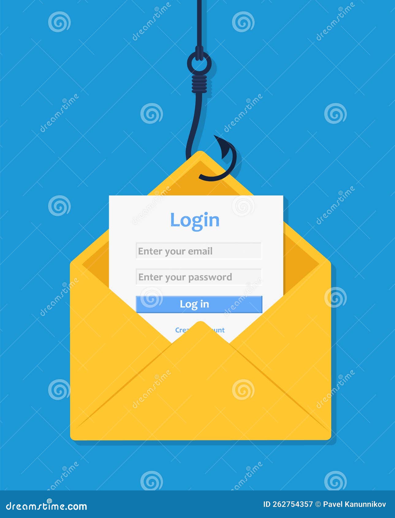Login and Register Form with Blue Theme for Desktop Application or ...