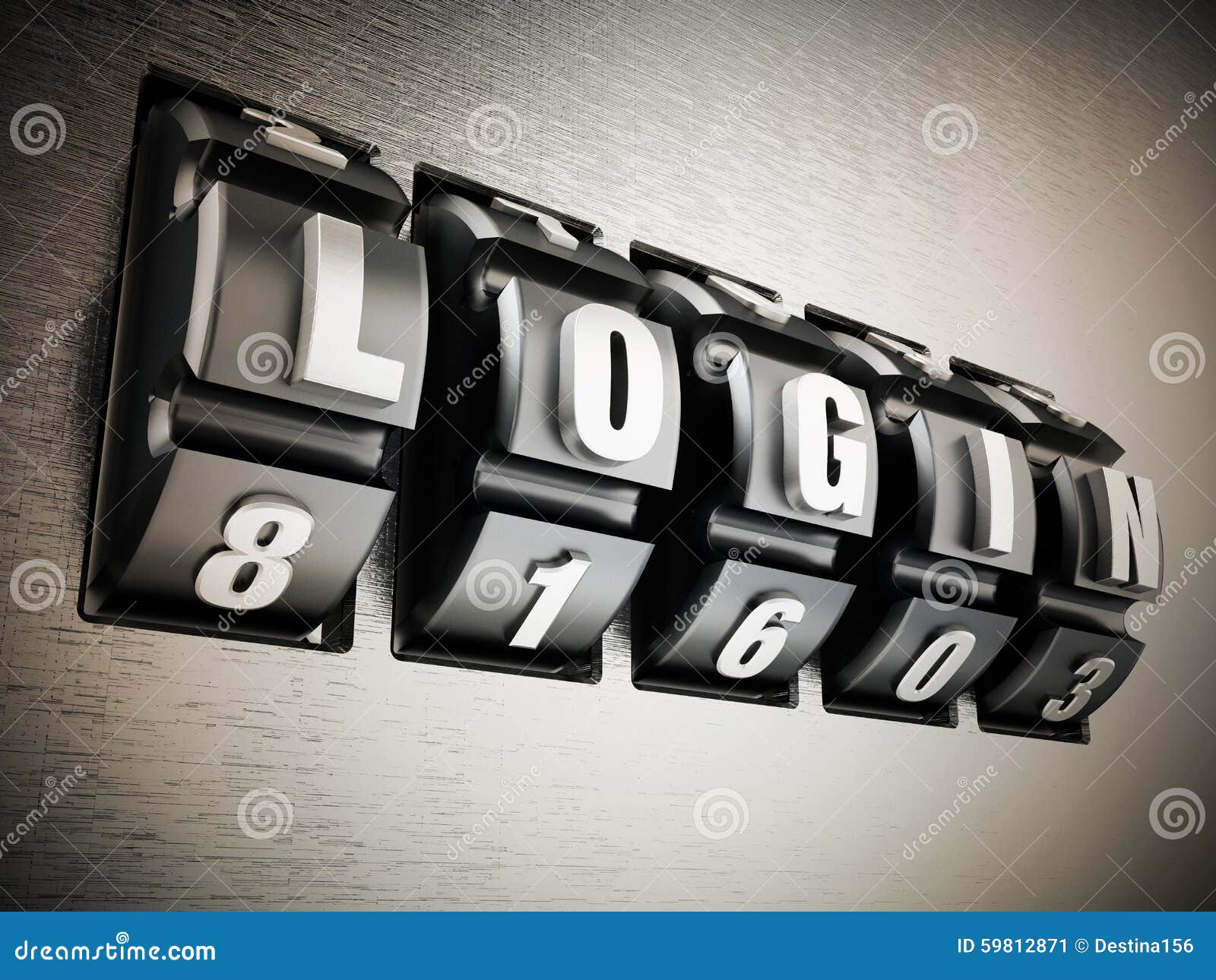 Login screen stock illustration. Illustration of template - 59812871