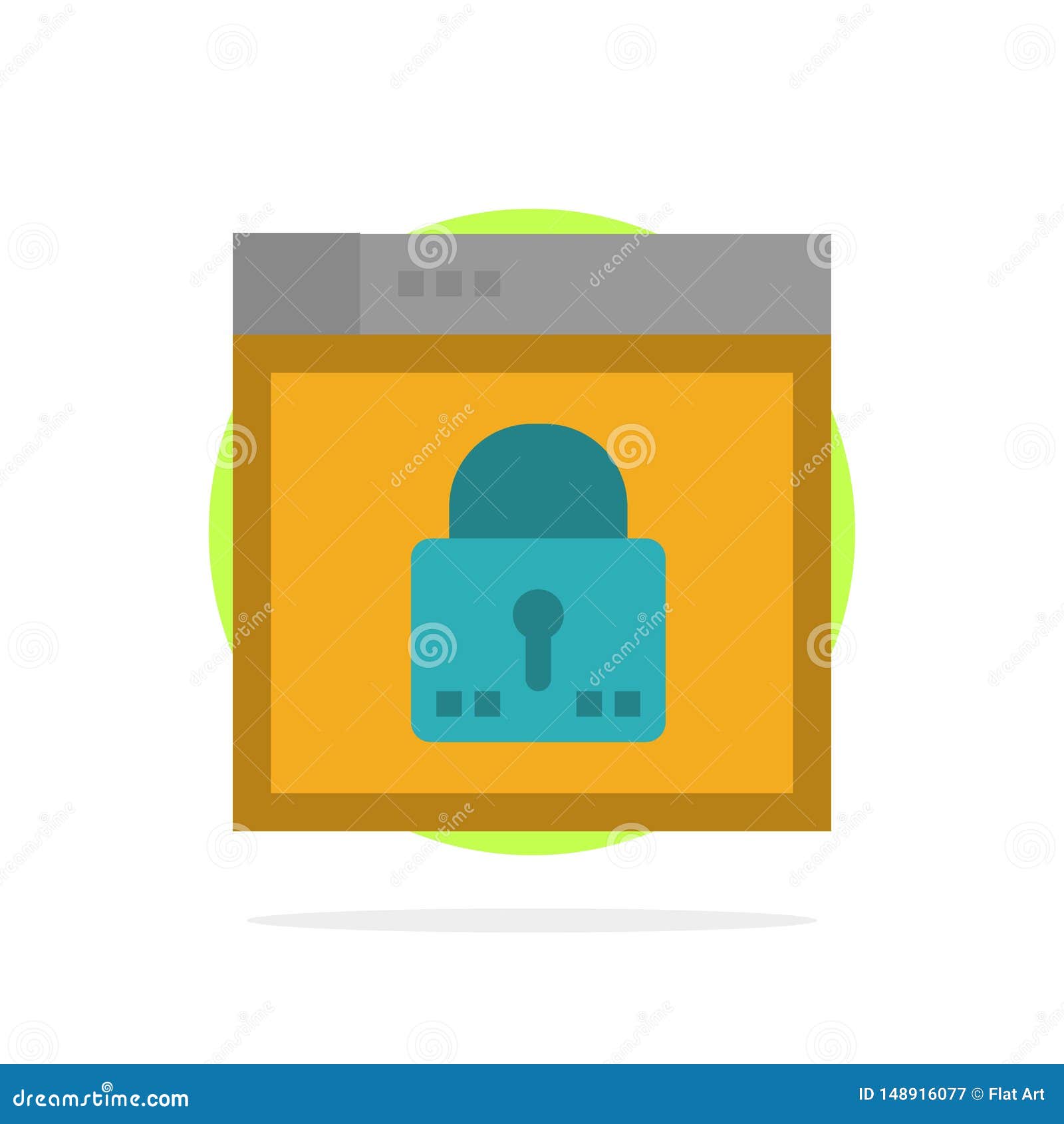 Login, Secure, Web, Layout, Password, Lock Abstract Circle Background ...