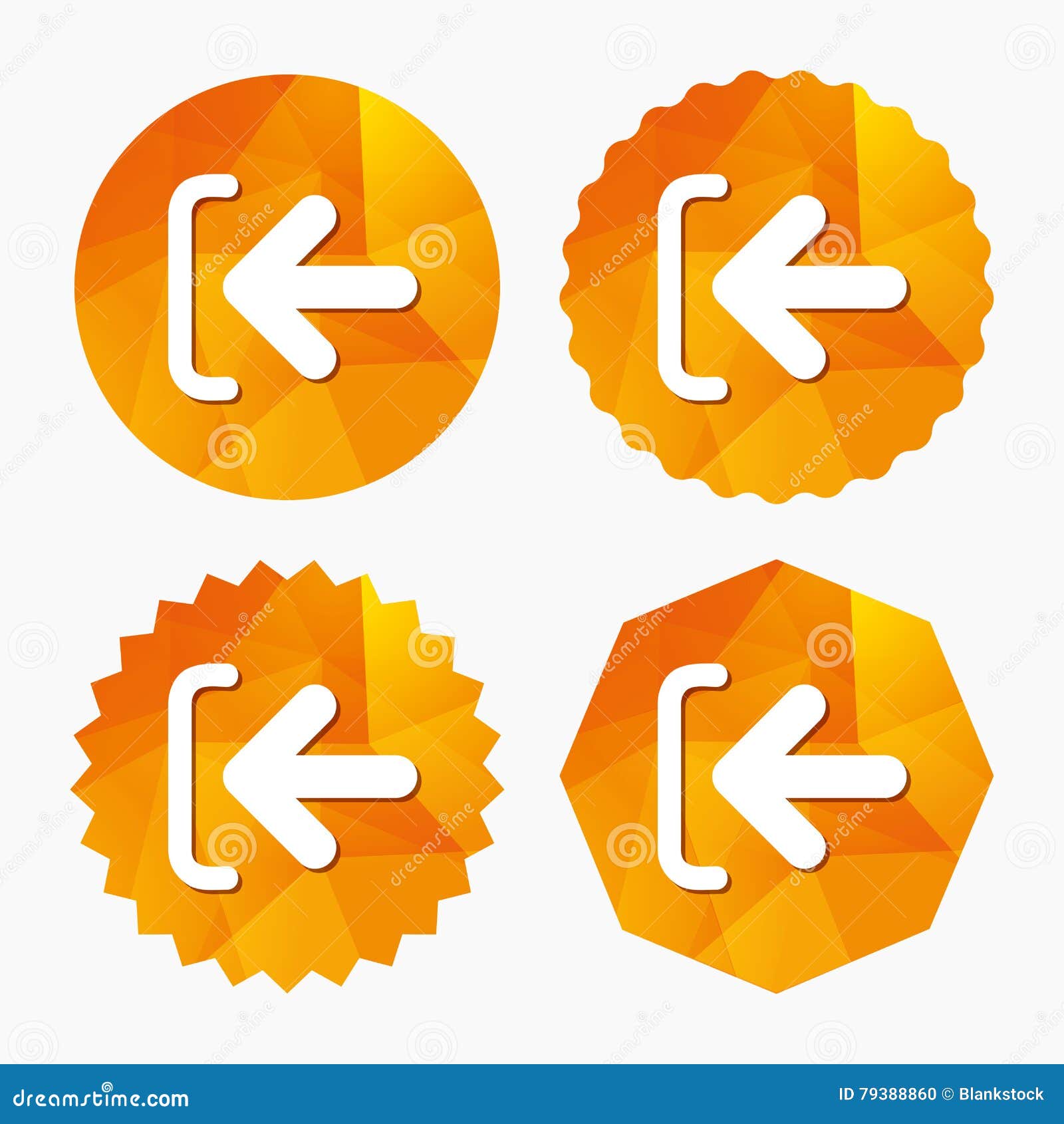 Login Sign Icon. Sign in Symbol. Arrow Stock Vector - Illustration of ...