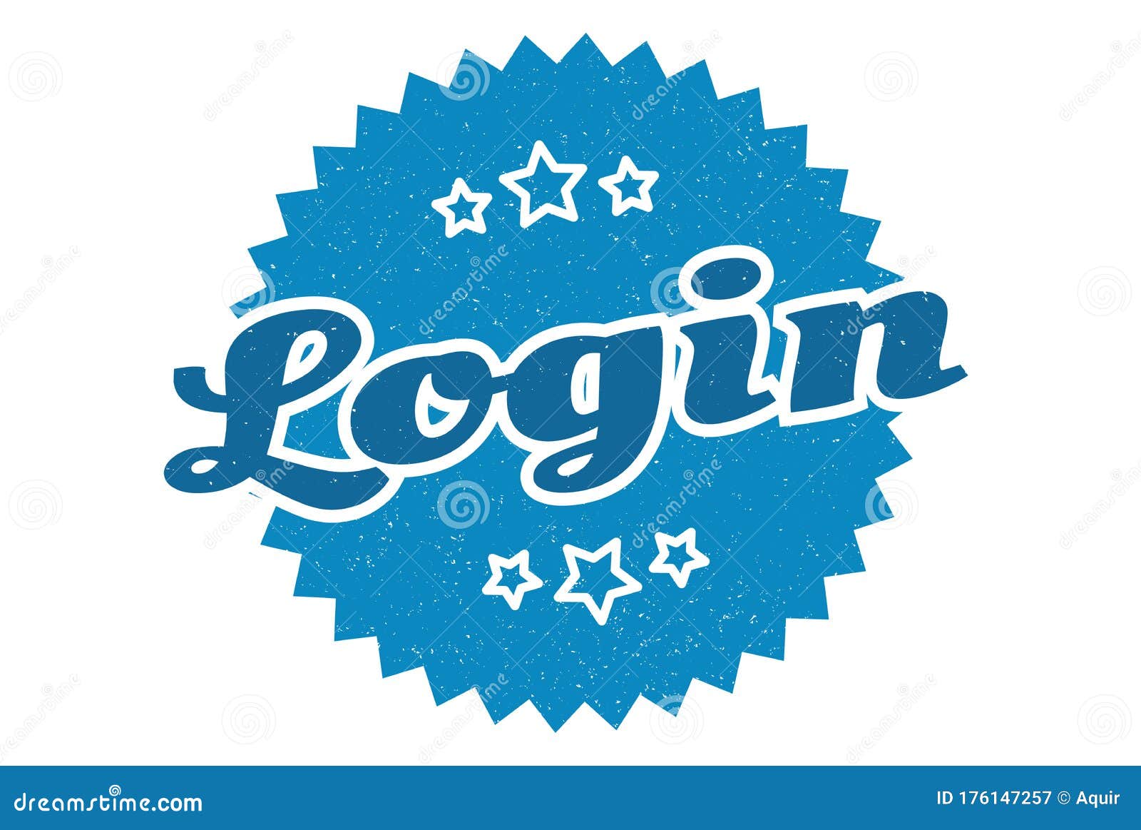 Login Retro Ui Form Design. Vector Sign In Page Template From 90s Old ...