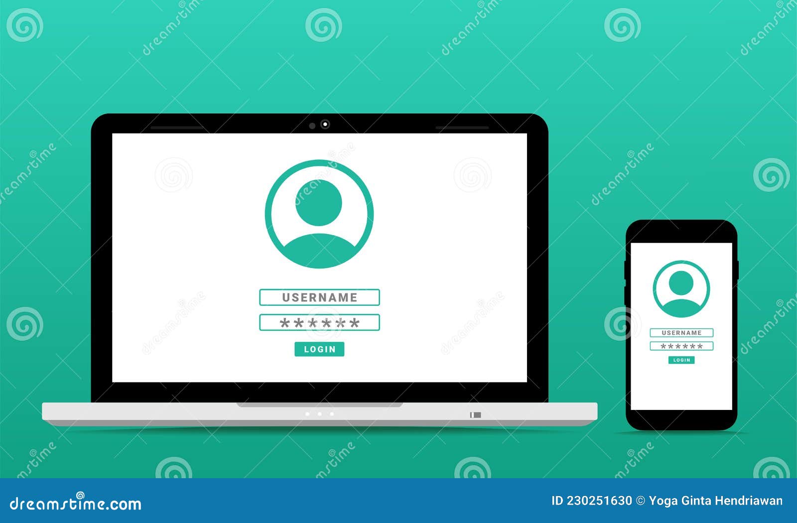 Login To Account. Password Security Access on Laptop. Verification Code ...