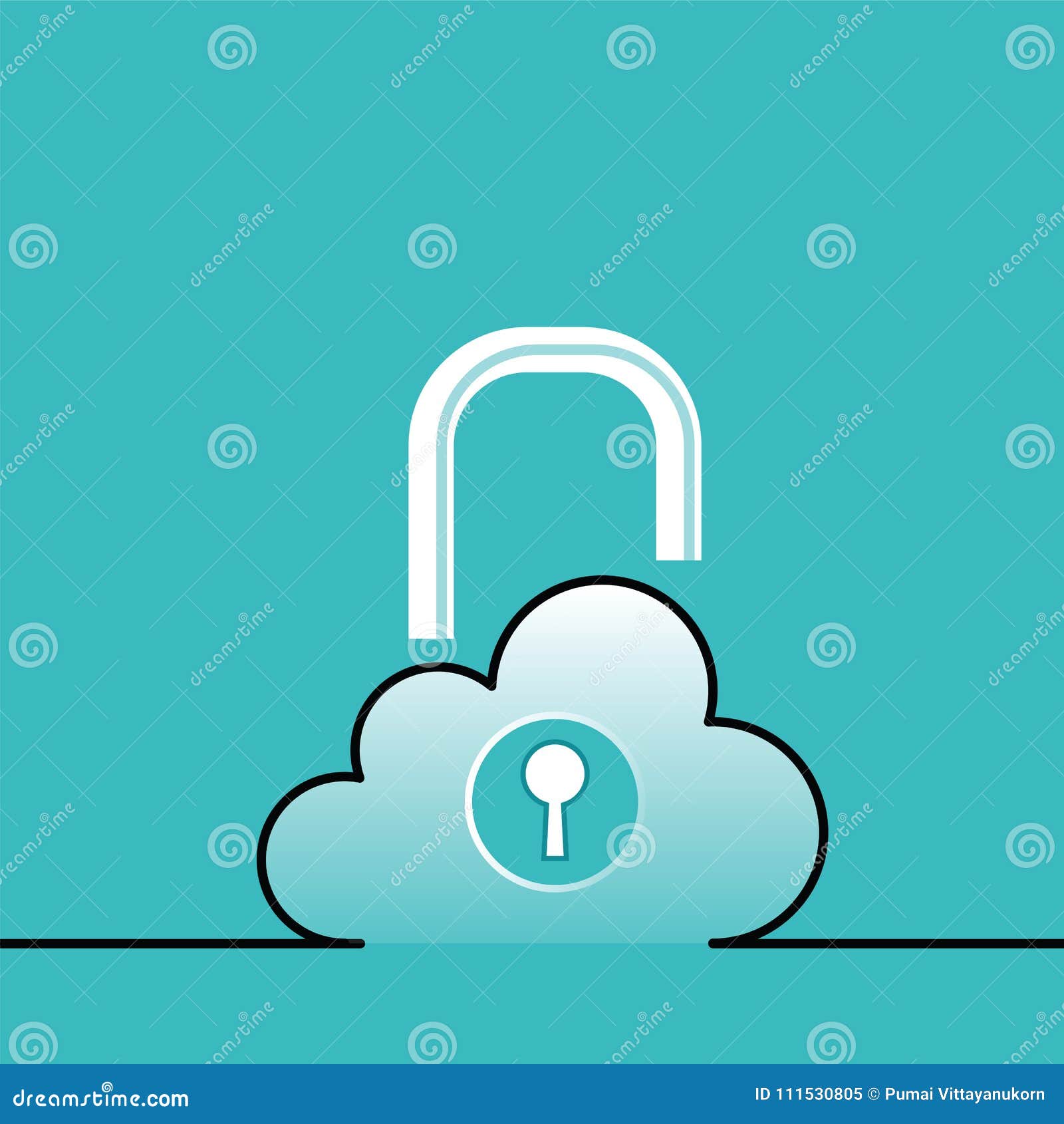 Login to cloud stock vector. Illustration of design - 111530805