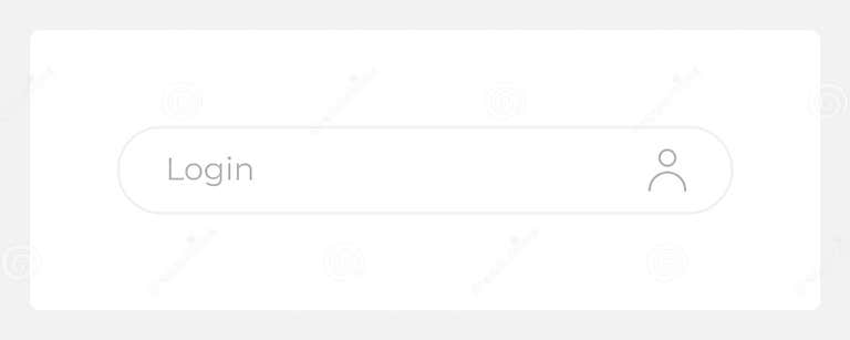 Login Ui Element Template Stock Vector Illustration Of Data 265145876