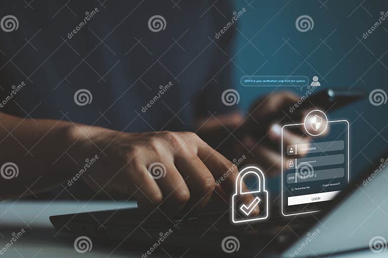 Login, User, Cyber Security in Two-step Verification, Identification ...