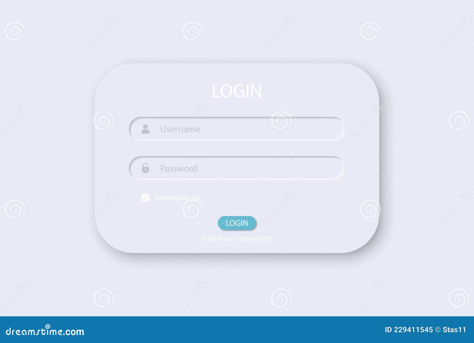 Login Window Glass Sphere Buttons Royalty-Free Stock Image ...