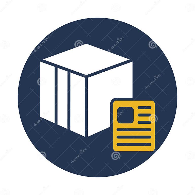 Logistic Bill, Invoice, Receipt, Waybill Fully Editable Vector Icon ...